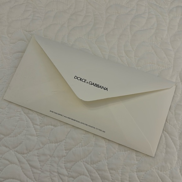 Dolce & Gabbana | Office | Dolce Gabbana Gift Envelope | Poshmark